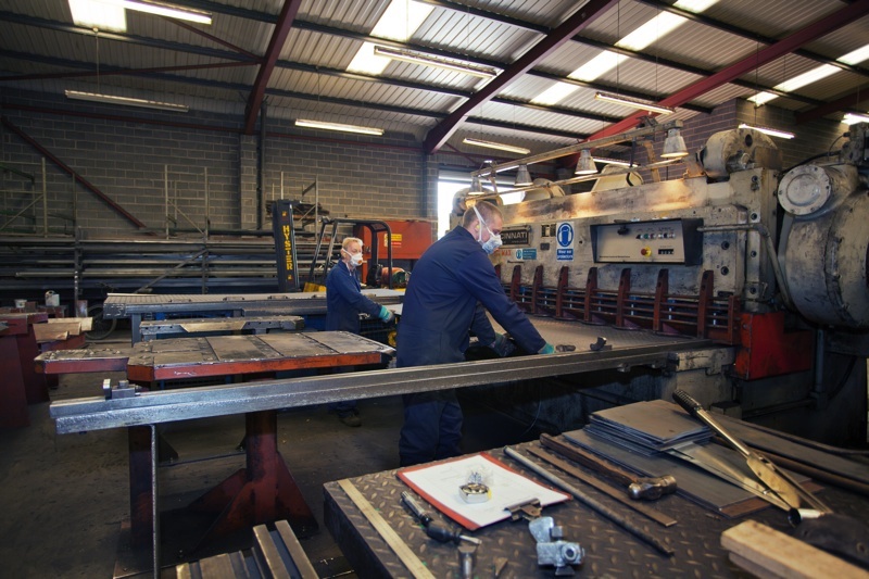 Steel Cutting & Shearing - Sheet Metal Supplier